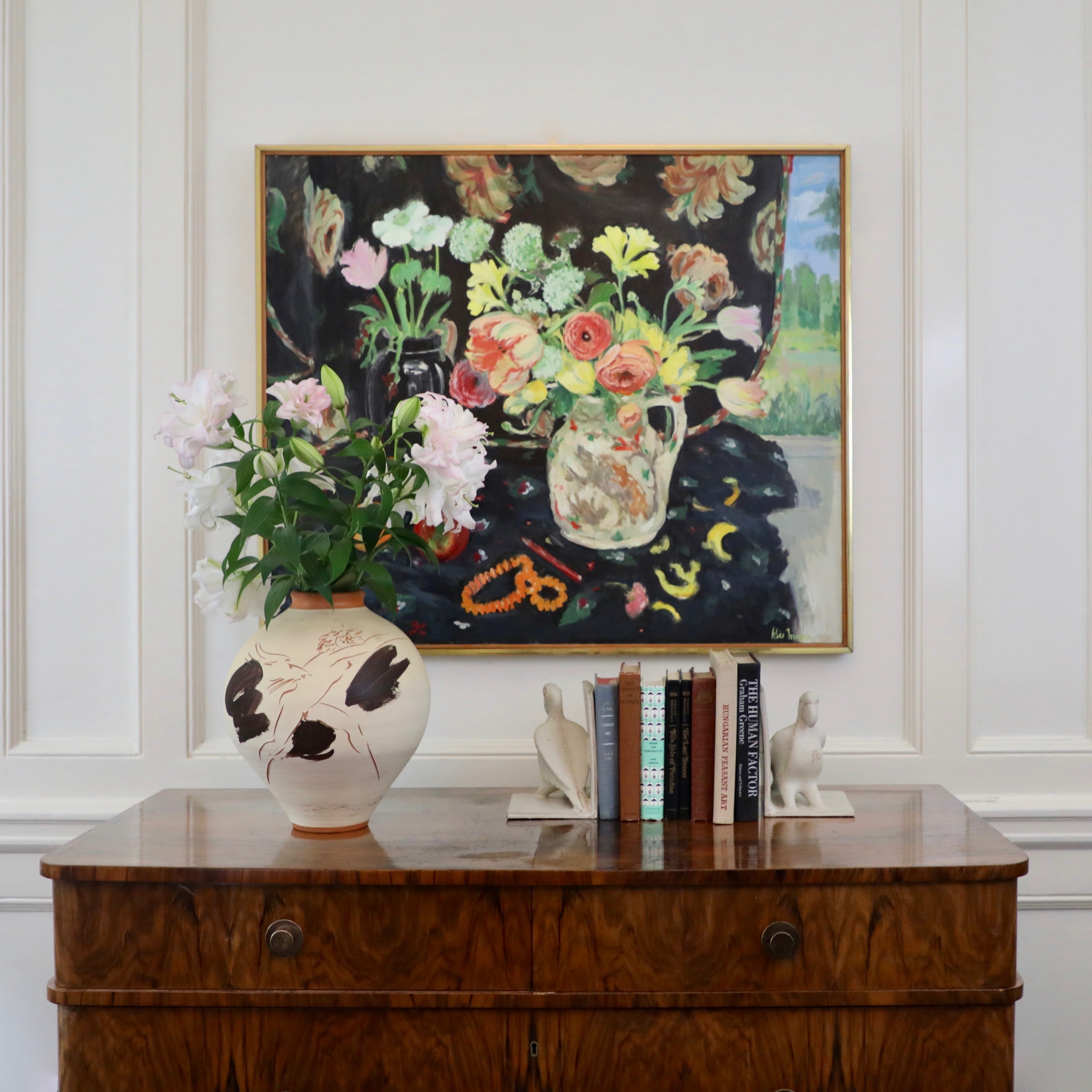 Alice Forman, Floral Still Life, Ranunculus – Tableau Art and Objects